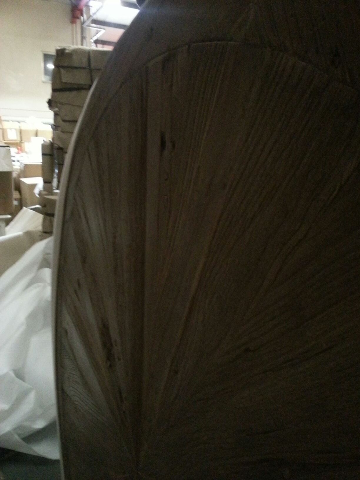 Round Painted Aged Grey Pedestal Base 150cm Dining Table Furniture - La ...