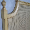 King Size Vintage French Rattan Headboard Furniture - La Maison Chic ...