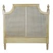 King Size Vintage French Rattan Headboard Furniture - La Maison Chic ...