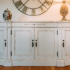Aged French Distressed White Sideboard Furniture - La Maison Chic ...