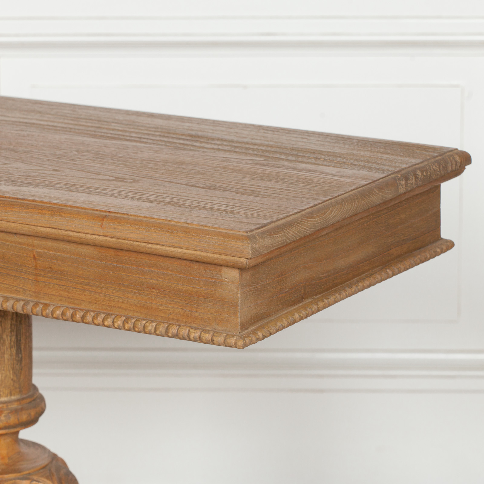 Aged Large Rustic Wooden Console Furniture - La Maison Chic Luxury ...